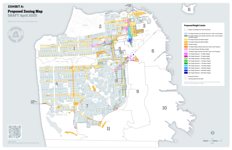 SF Planning Department releases city-wide up zoning map – West of Twin ...